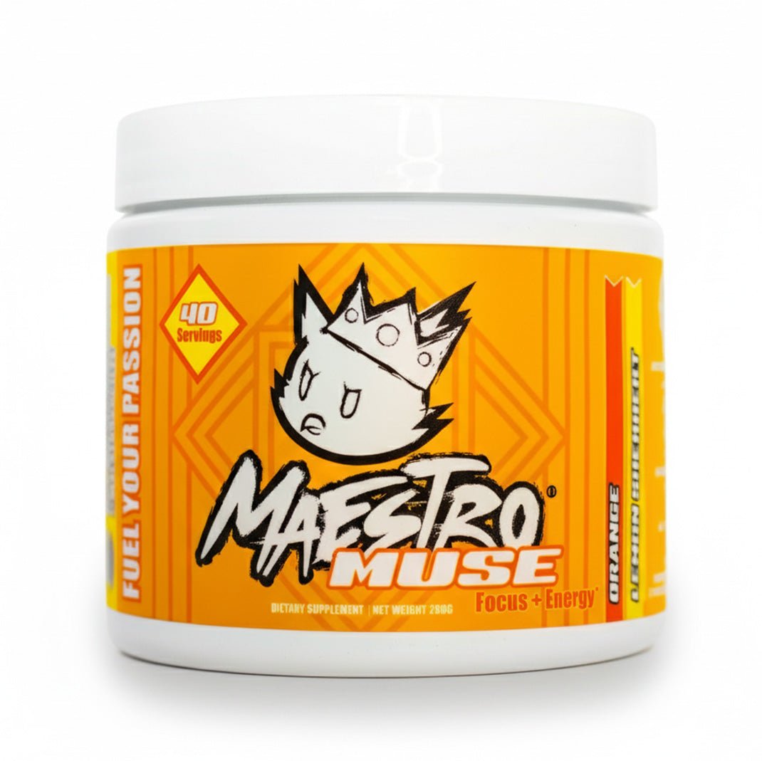 Maestro Muse Orange Lemon Sherbert | Focus & Energy Drink for Creatives ...